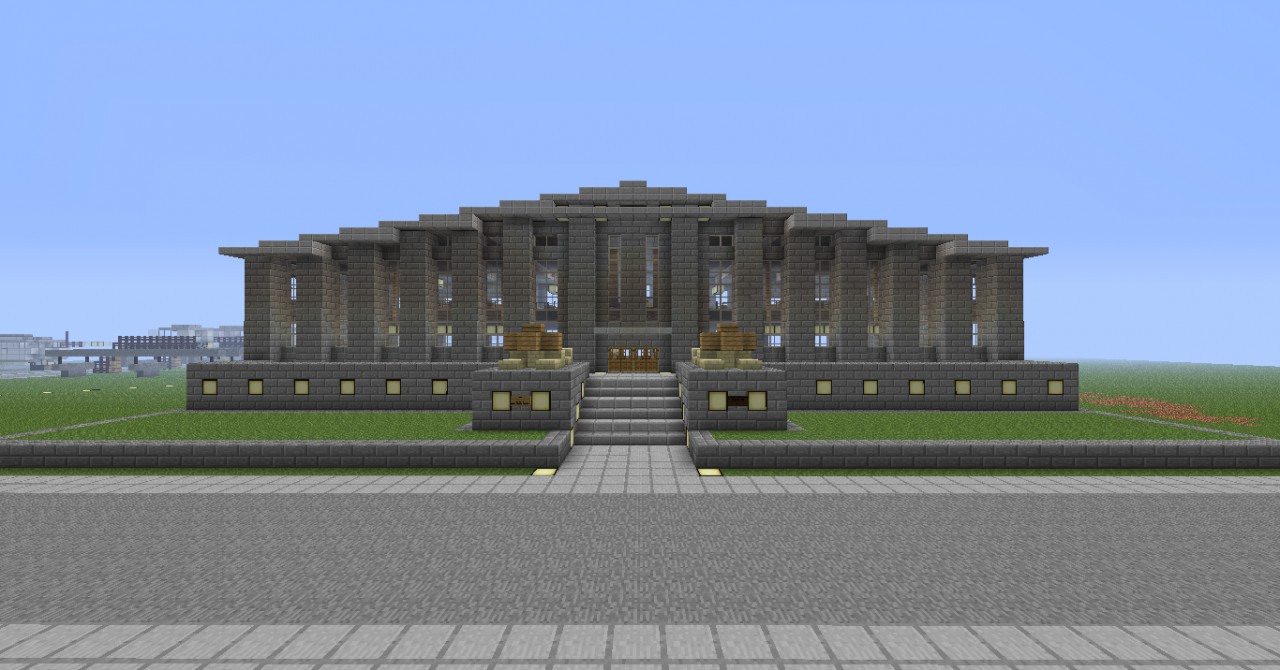 Public Library Minecraft Map