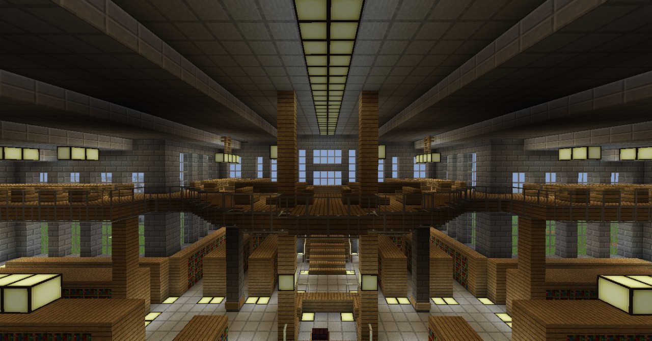 Public Library Minecraft Map