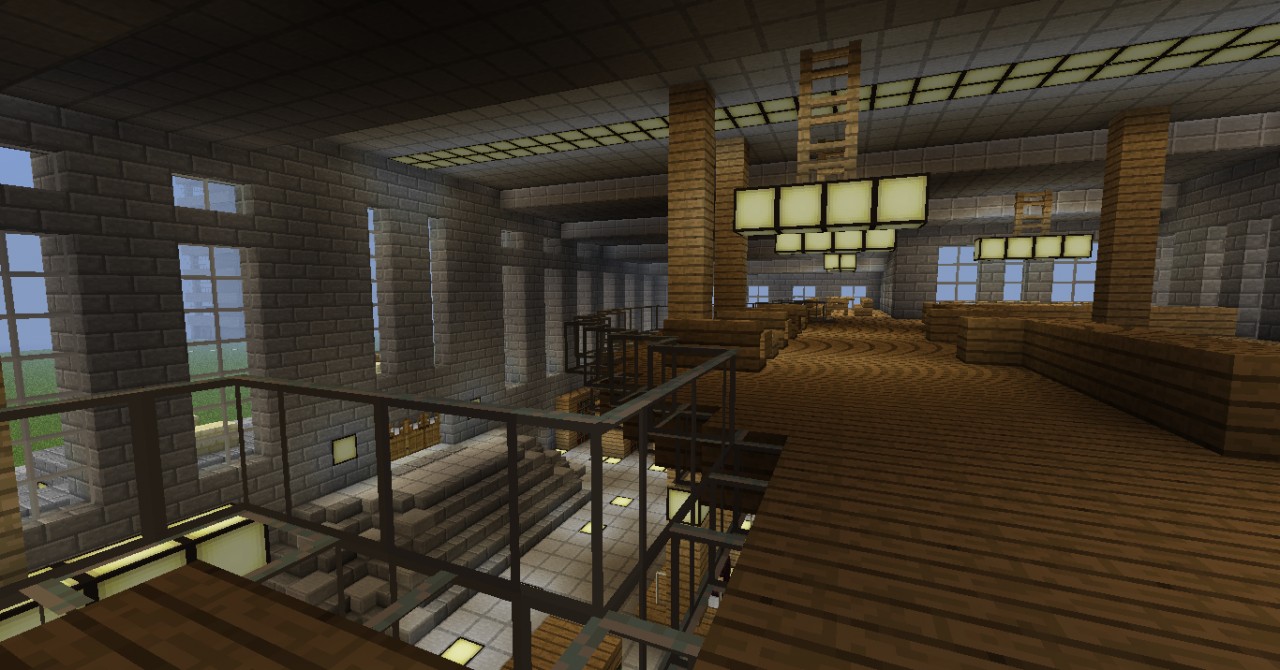 Public Library Minecraft Map