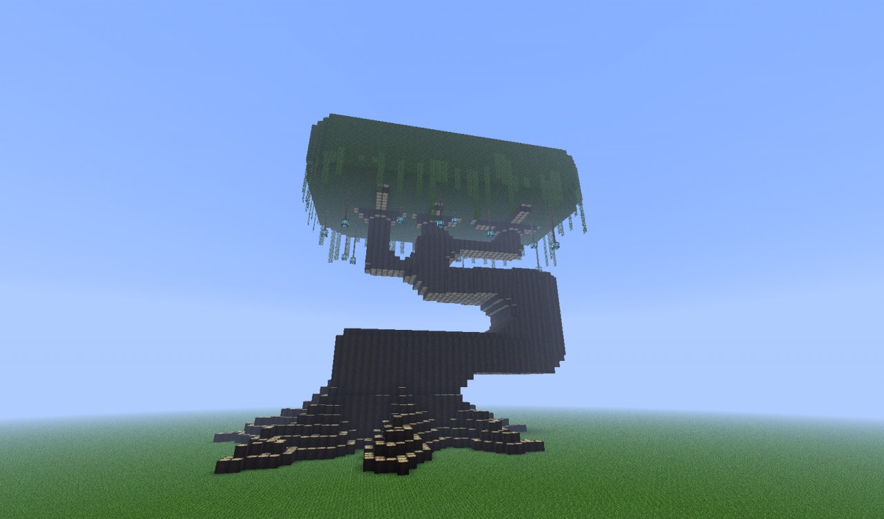 big square tree by blackwolf Minecraft Map