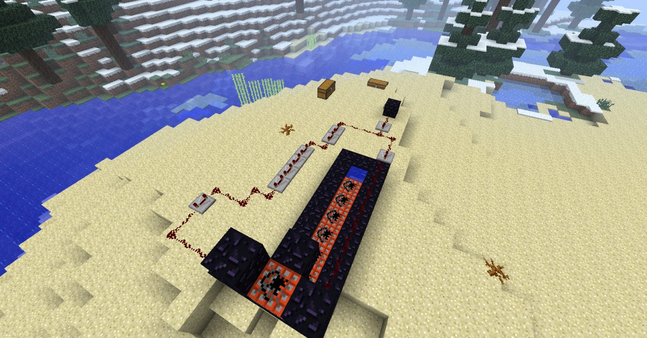 simple cannon Minecraft Map