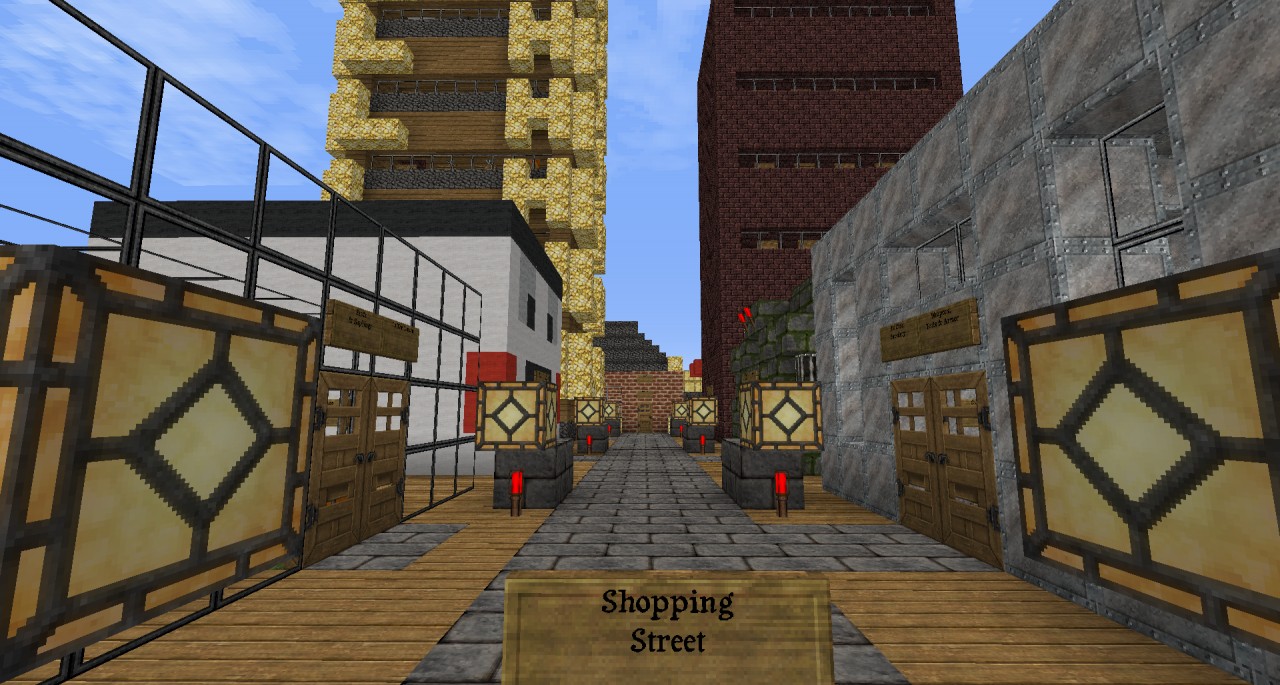 Collection Of Buildings Minecraft Map
