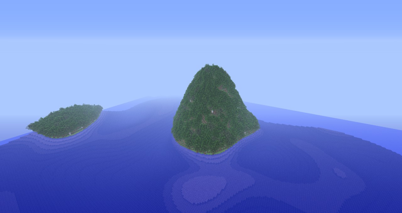 super forest islands Minecraft Map