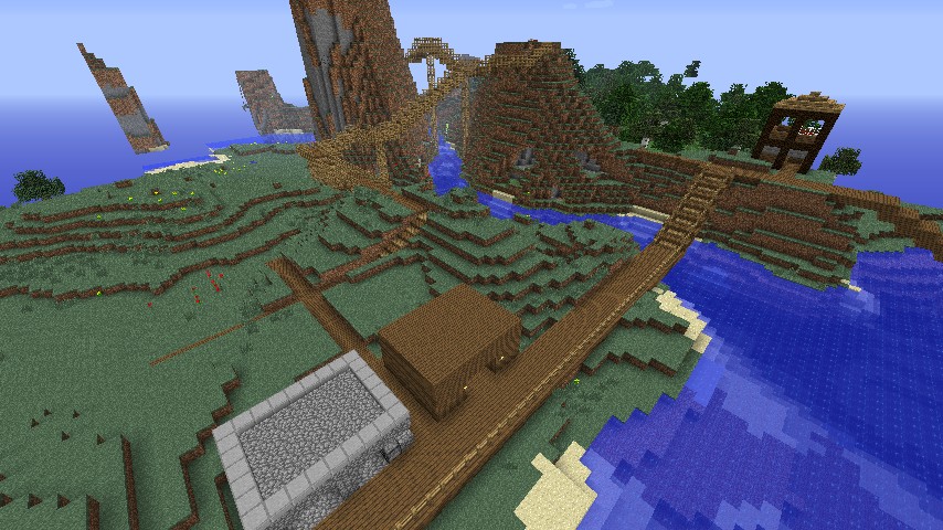 Land of the Fat Potato Minecraft Map