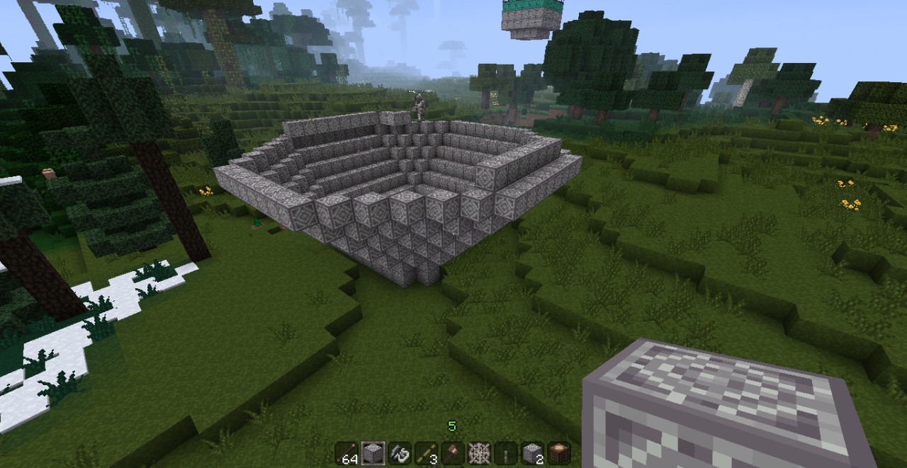movecraft iron ufo Minecraft Map