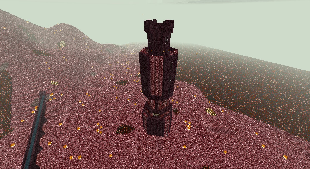 Nether Tower Minecraft Map