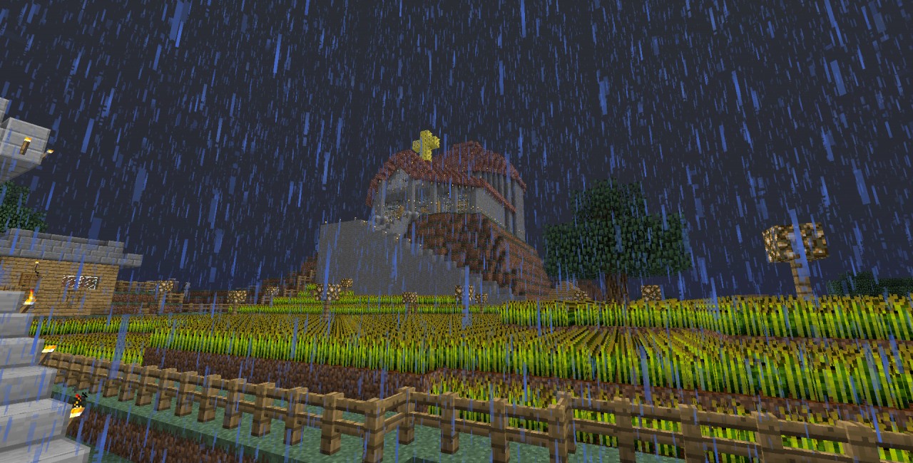 Temple of Heaven and Hell Minecraft Map