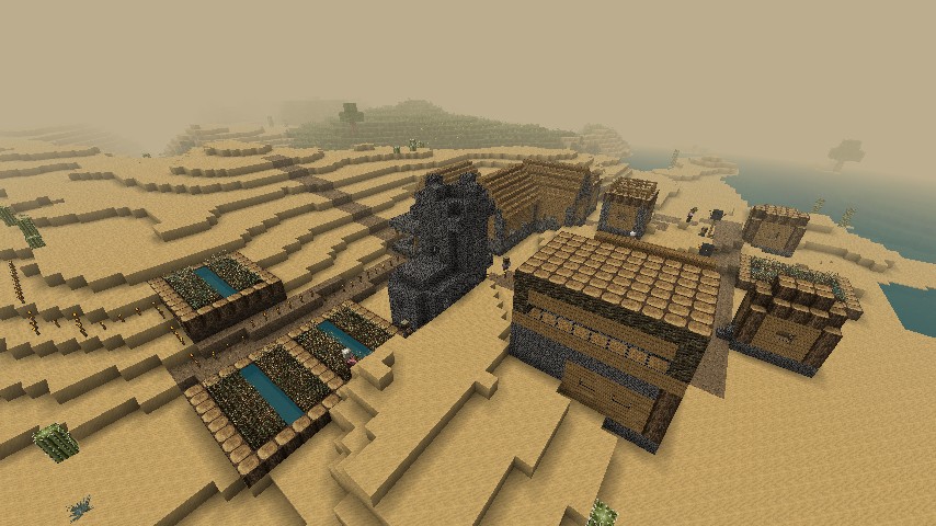 An overpowered start! Minecraft Map