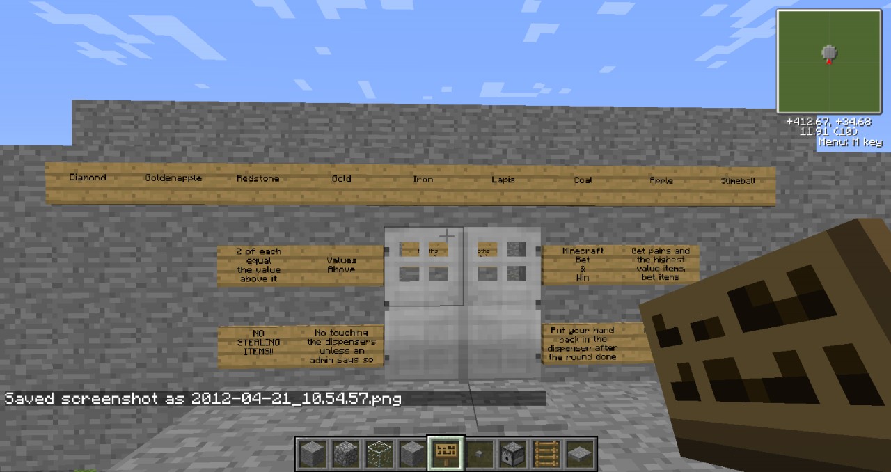 Minecraft Match and WIn Minecraft Map