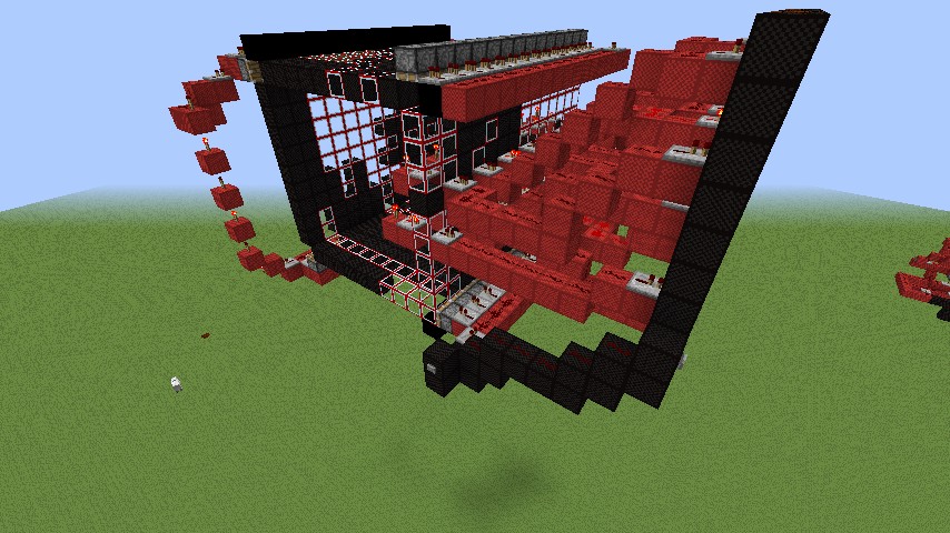 programable double digit number relay Minecraft Map