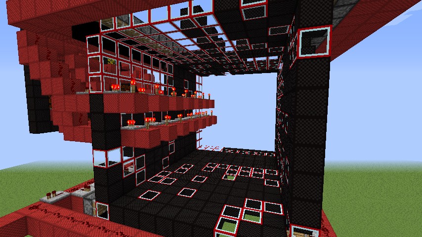 programable double digit number relay Minecraft Map