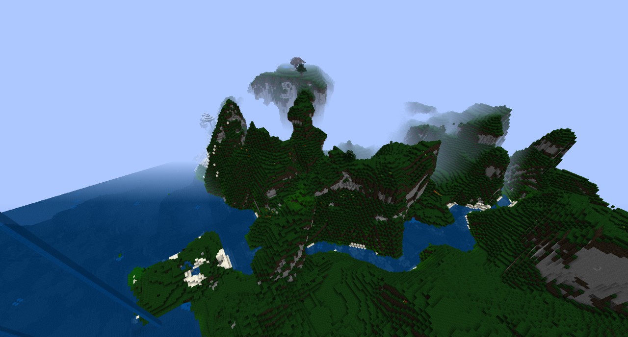 Terraforming Landscapes Minecraft Map
