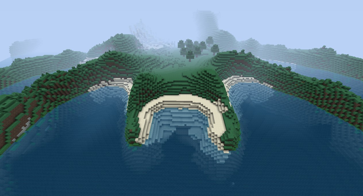 Spider island survival Minecraft Map