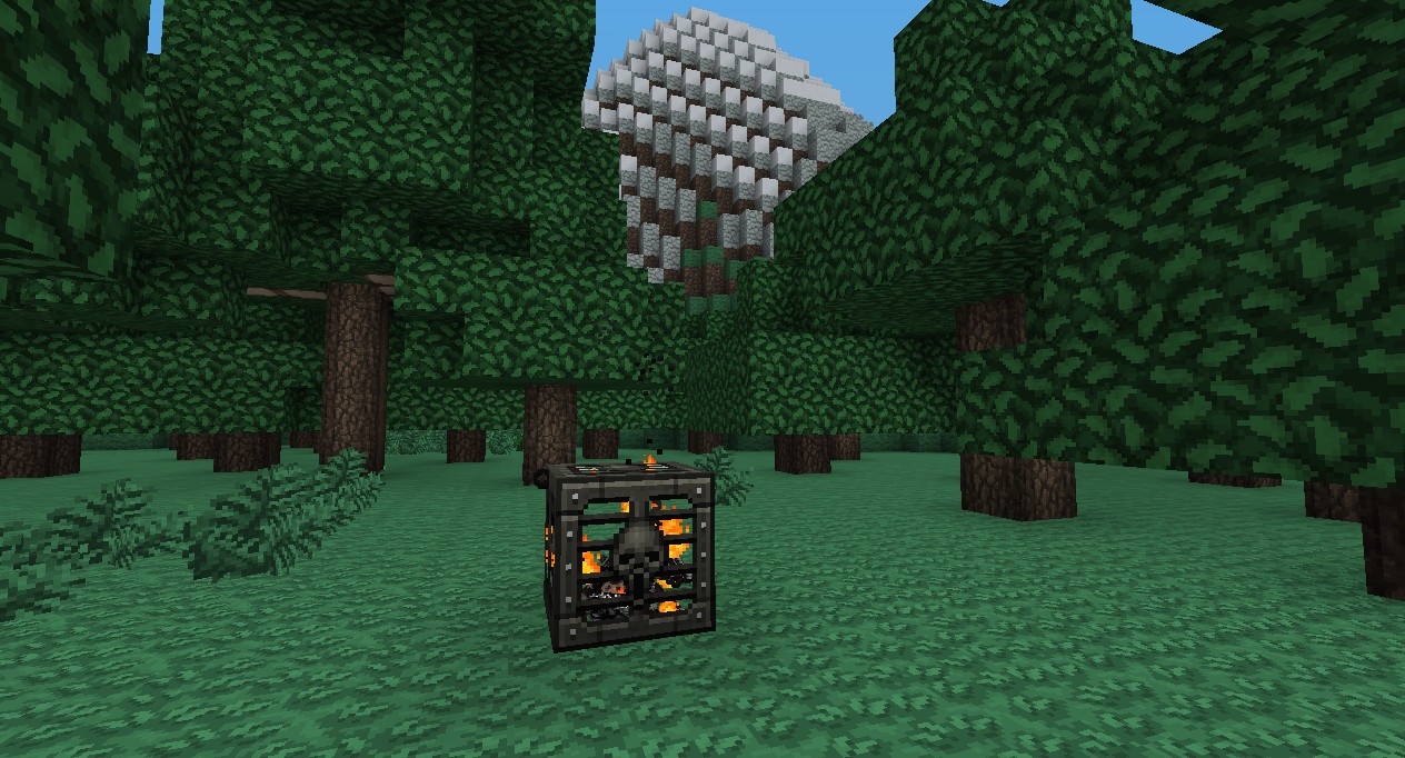 Spider island survival Minecraft Map