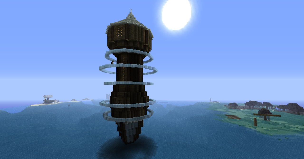 Noodlesoftware Spawn tower Minecraft Map