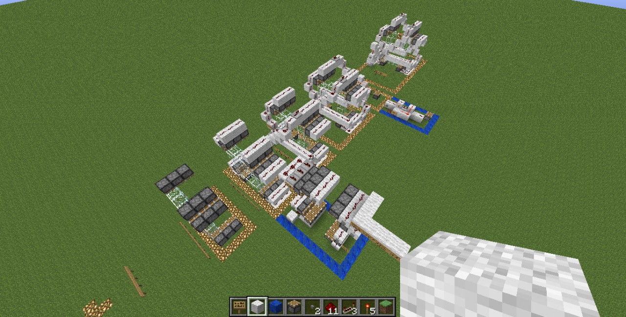Forward and backward piston tape memory. (tutorial + new example!) Minecraft Map