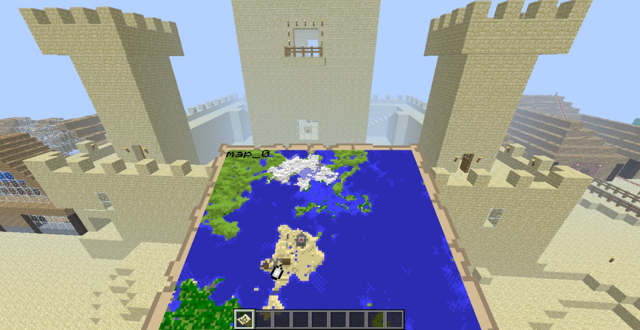 Big builds Minecraft Map