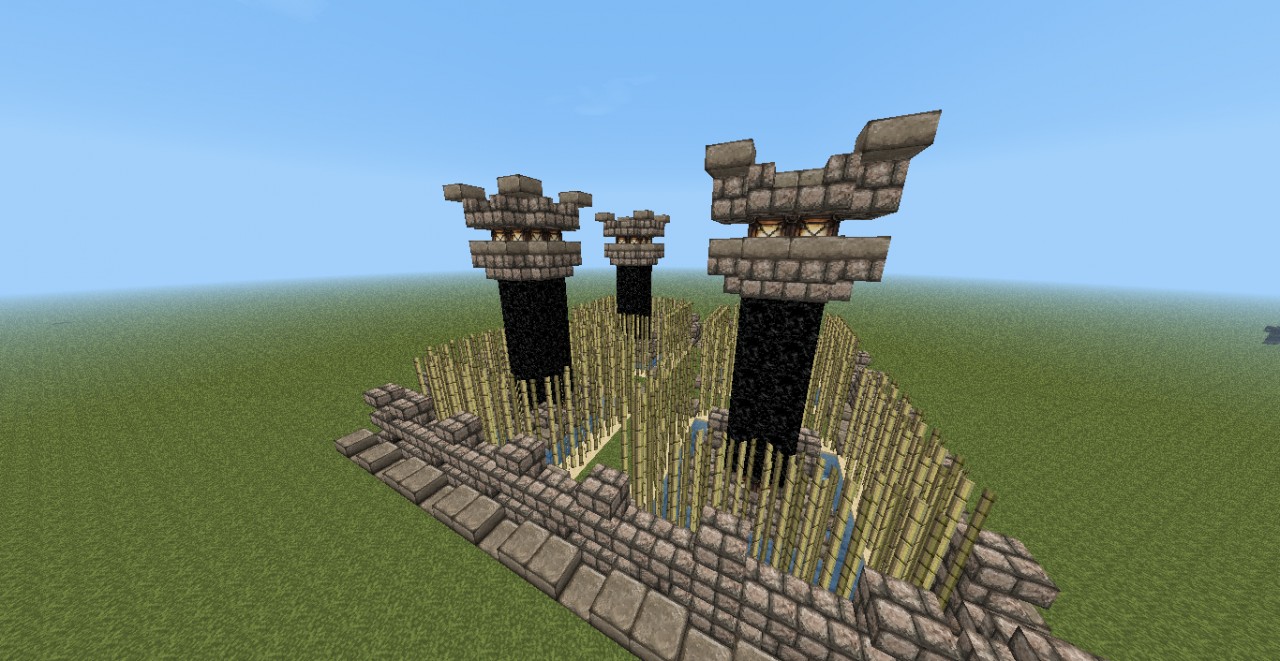 Japanese Memorial Garden Minecraft Map