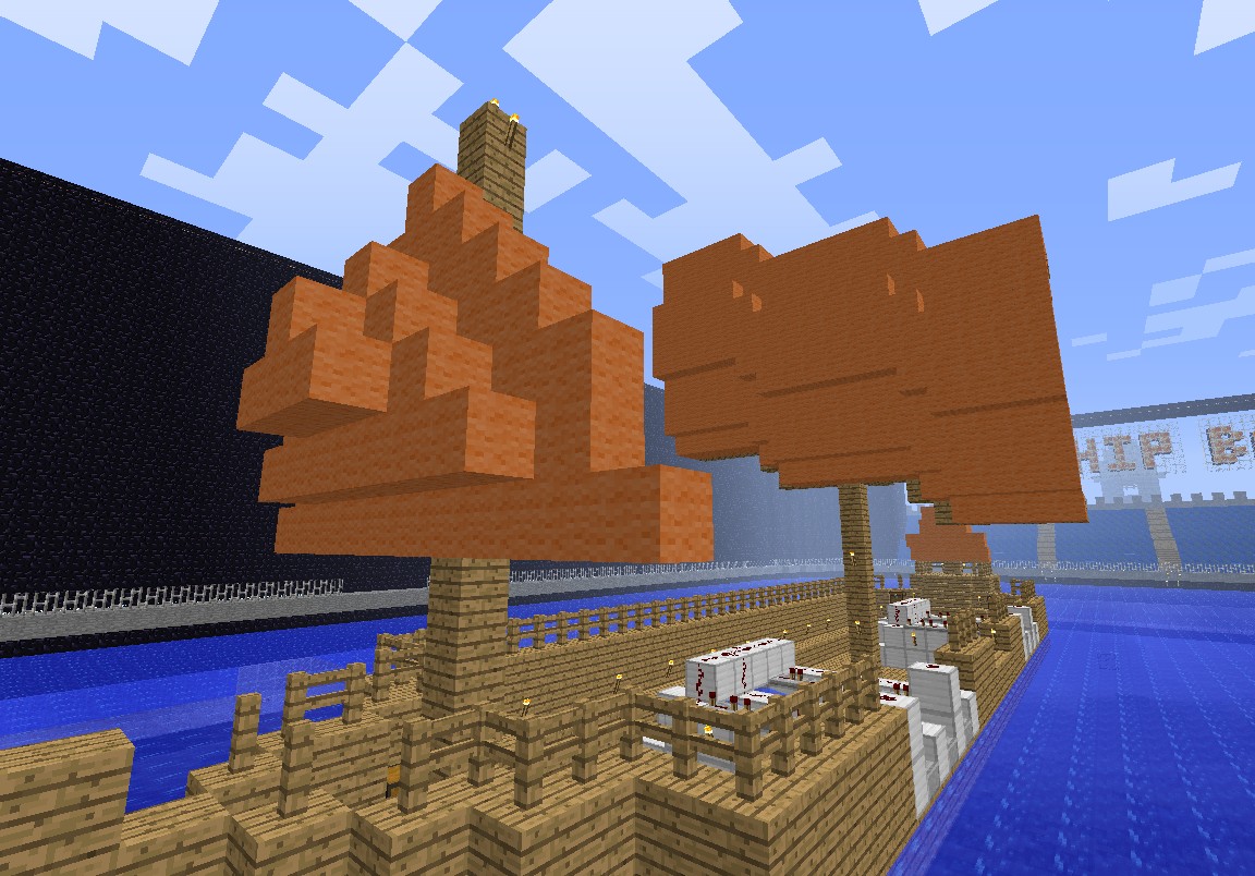 Ship Battles: Junk Minecraft Map