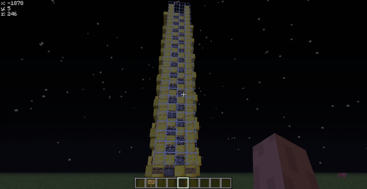 Fastest Piston Elevator Minecraft Map