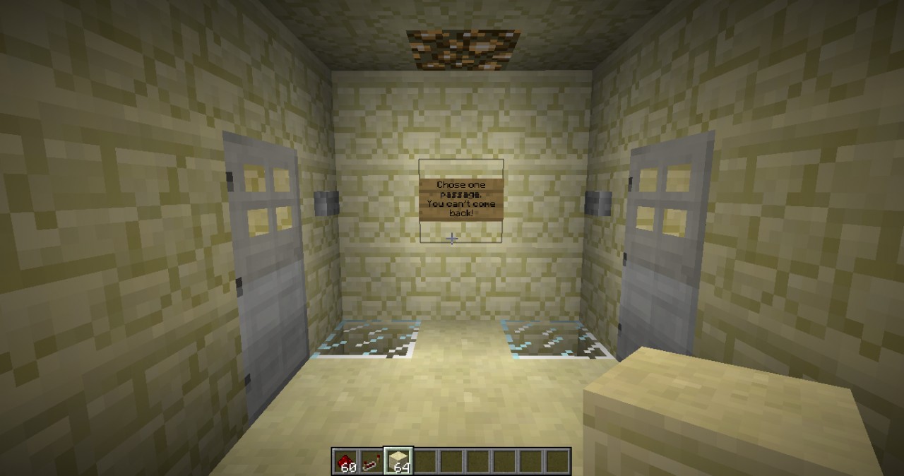 escape horror Minecraft Map