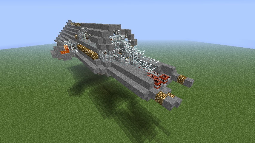 Space ship Minecraft Map