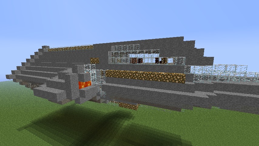 Space ship Minecraft Map