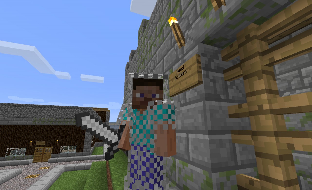 This is Templar city (On Embercraft) Minecraft Map