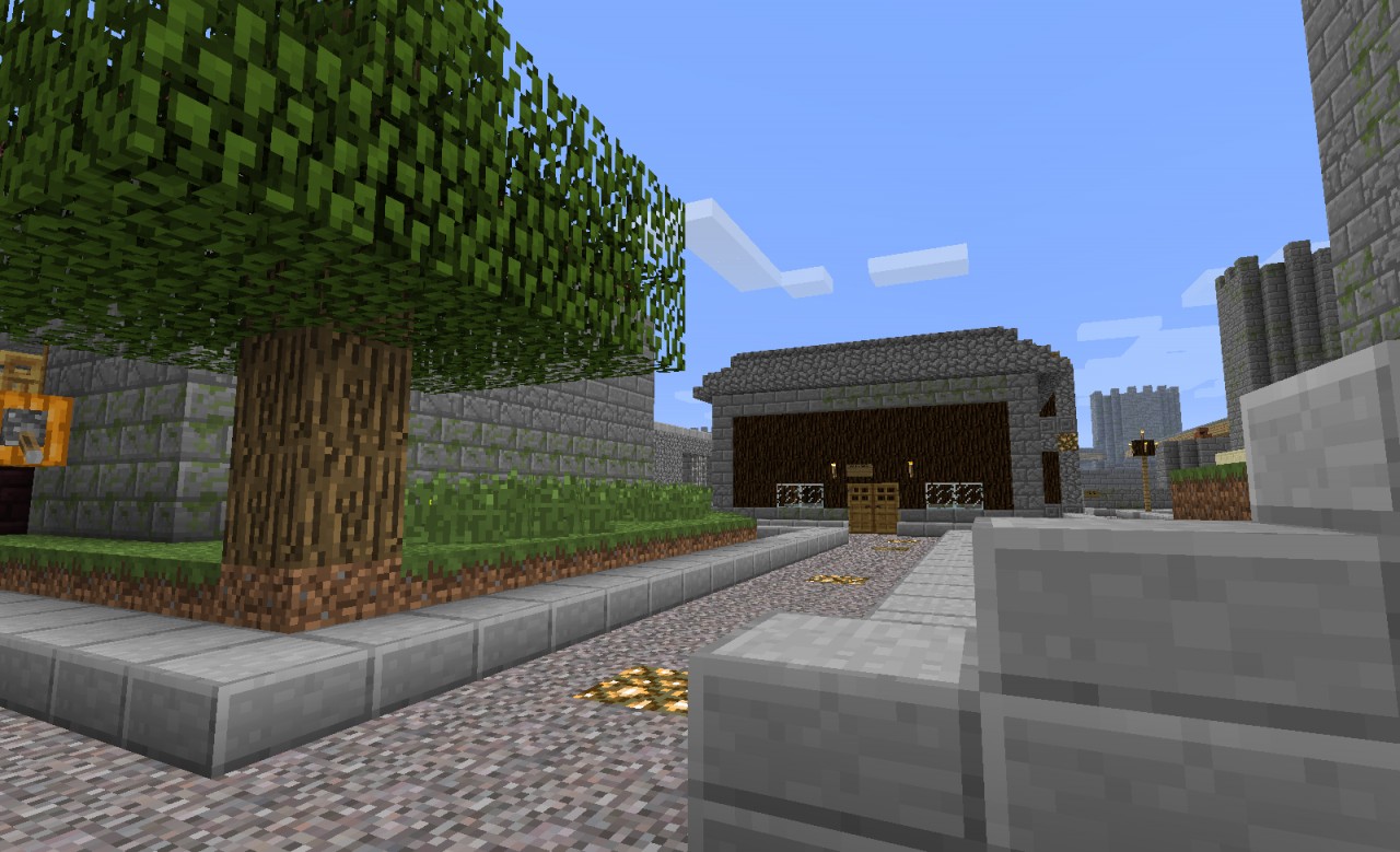 This is Templar city (On Embercraft) Minecraft Map