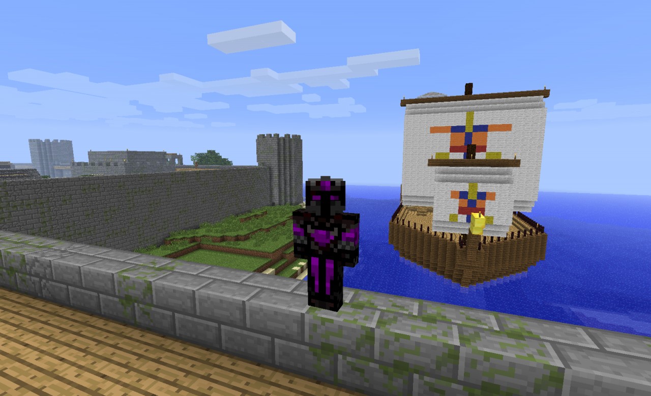 This is Templar city (On Embercraft) Minecraft Map