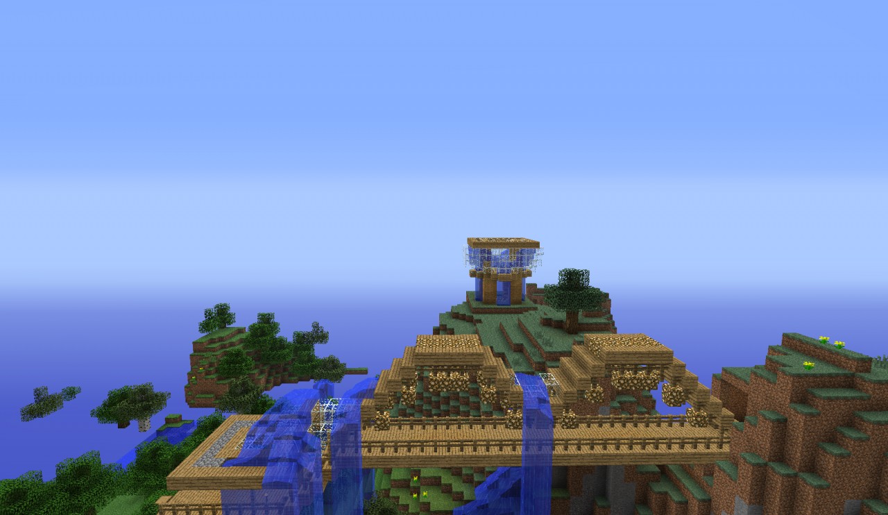 Water Land Minecraft Map