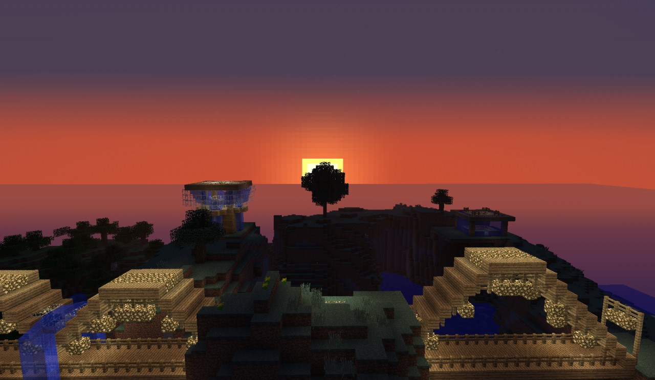 Water Land Minecraft Map