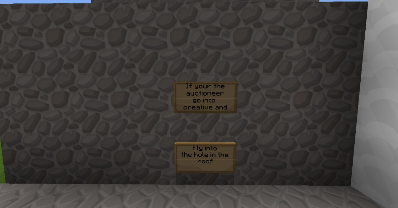 WIP concept: Storage wars:Minecraft Minecraft Map