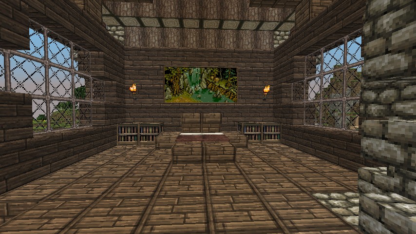 Skyrim-based house. Minecraft Map
