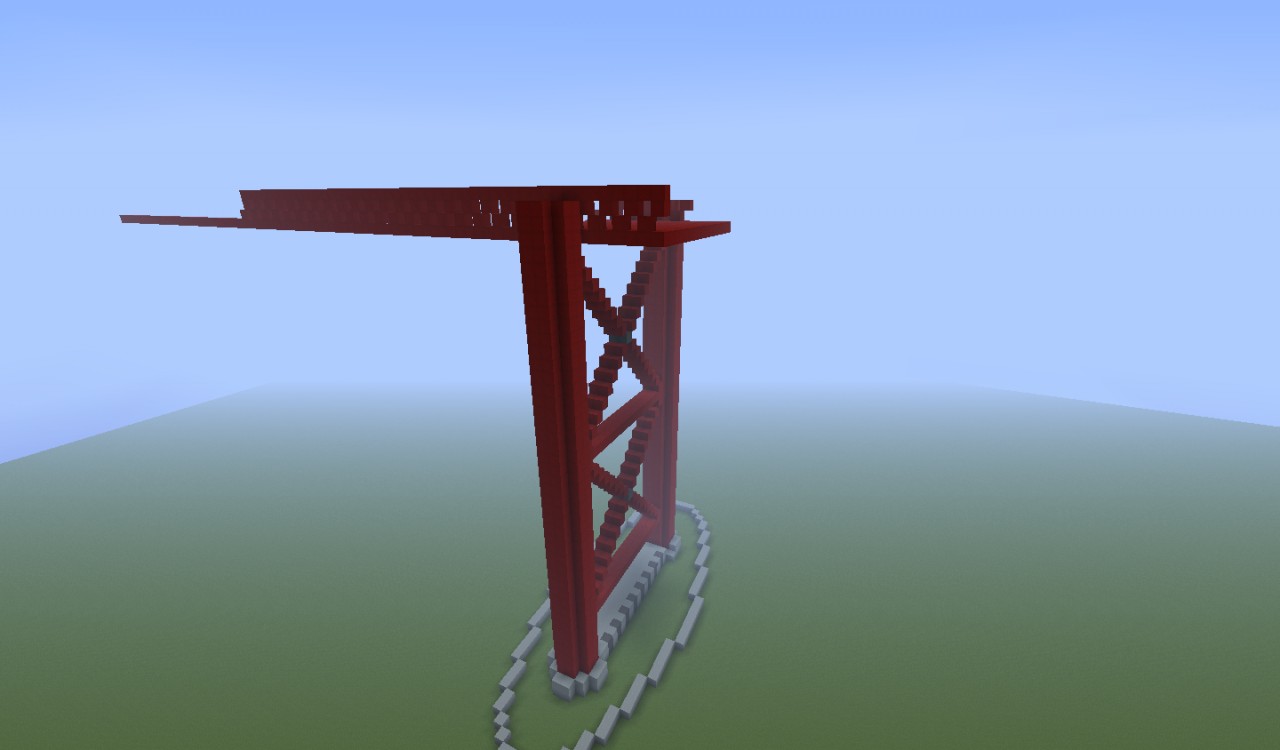 Golden Gate Bridge Minecraft Map