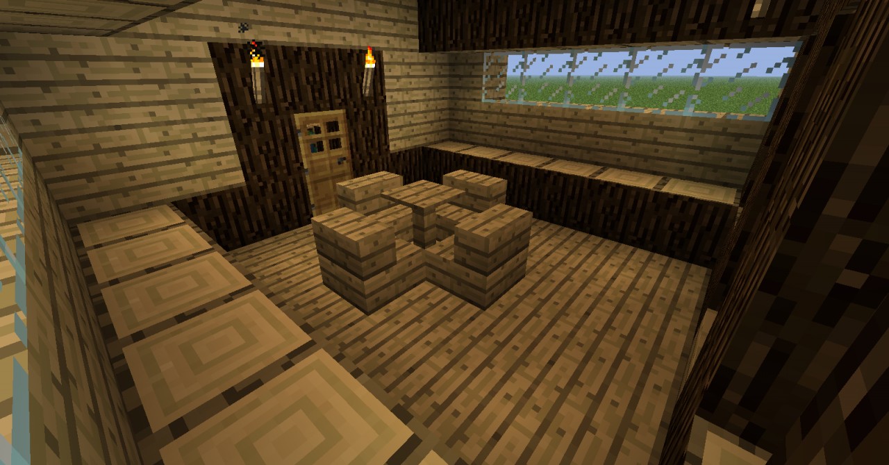 Nice beginer's survival house (With food!) Minecraft Map