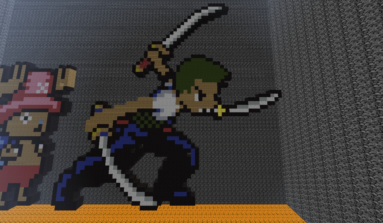 One Piece Roronoa Zorro Minecraft Map