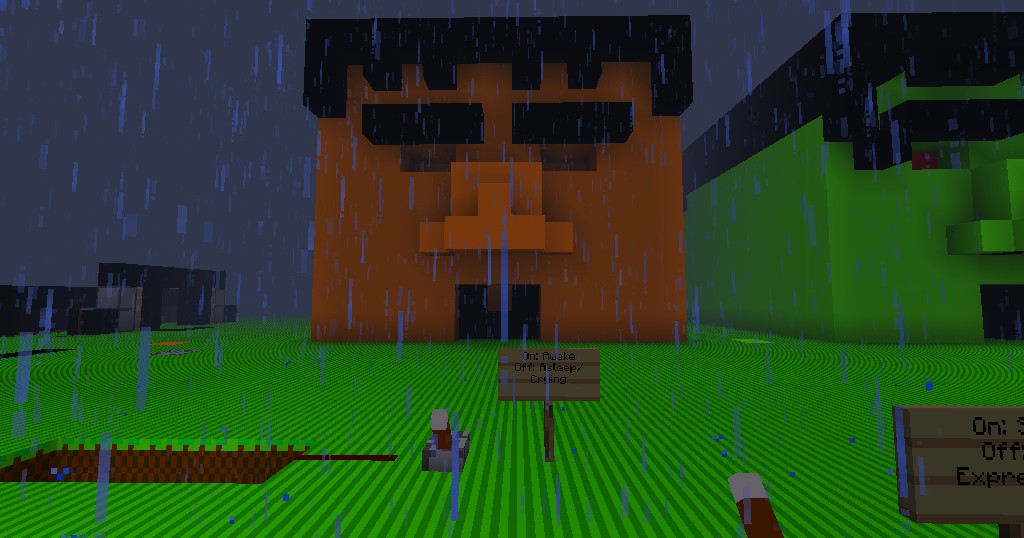 Harold the Redstone Face Minecraft Map