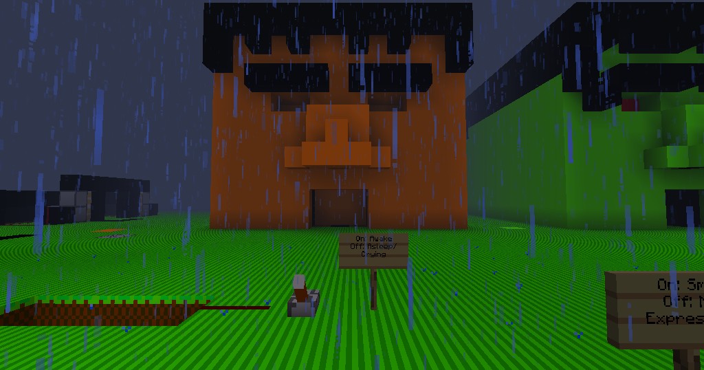 Harold the Redstone Face Minecraft Map