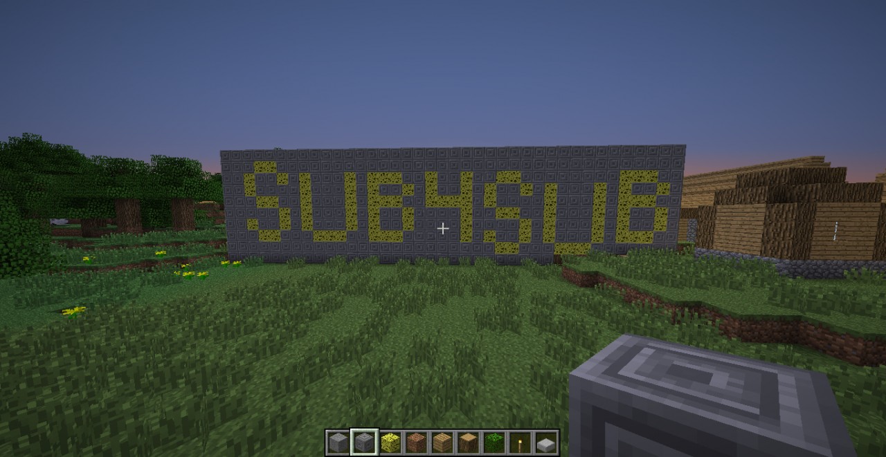sub4sub Minecraft Map
