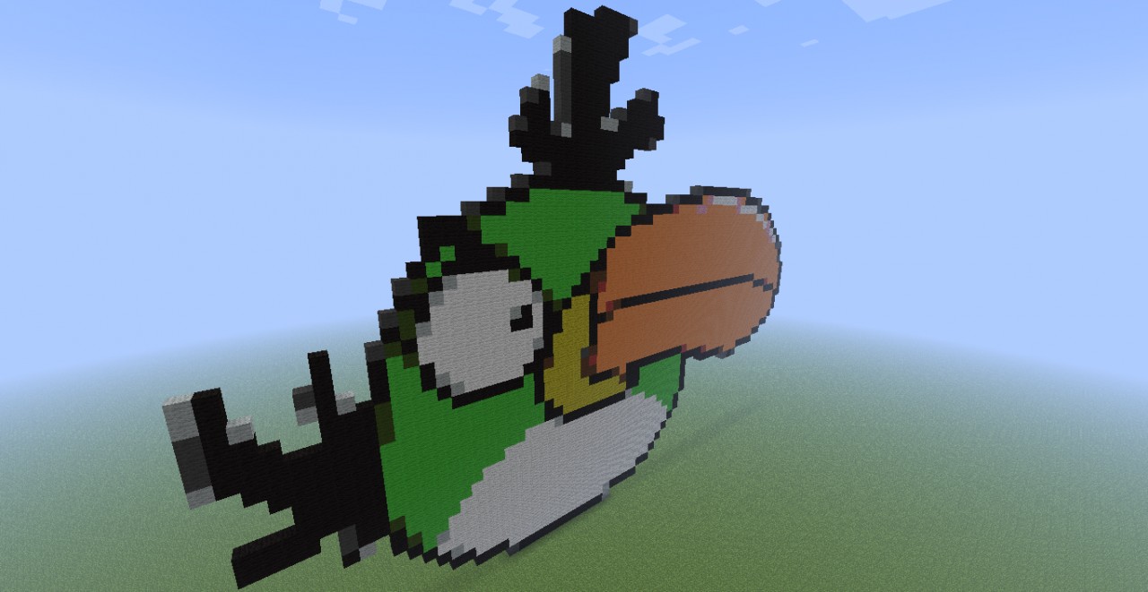 TOUCAN BIRD!!! Minecraft Map