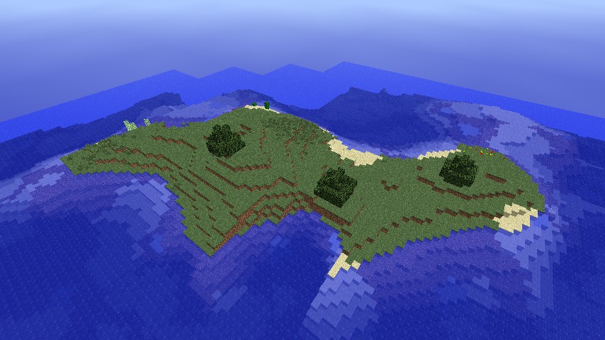 Hardcore Survival Island (Self-Made) Minecraft Map