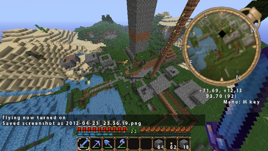 My first world Minecraft Map