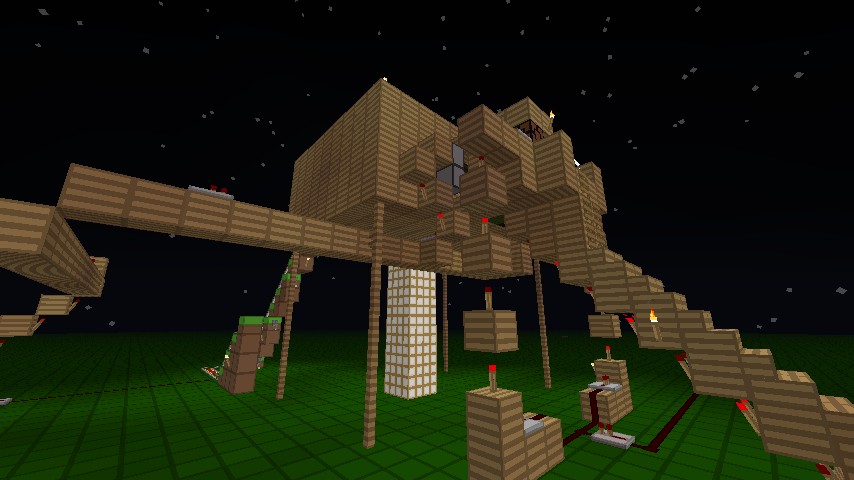 Redstone Dart Game Minecraft Map