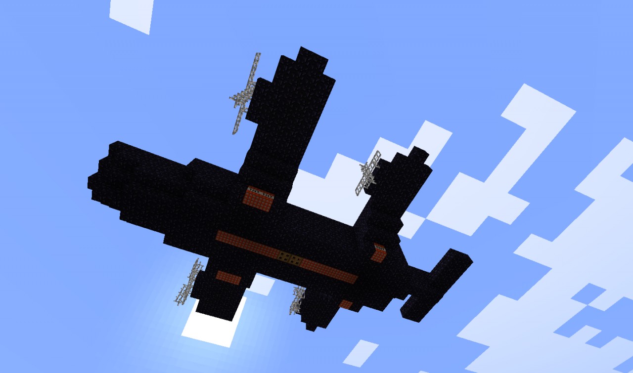 Small Bomber Airplane Minecraft Map
