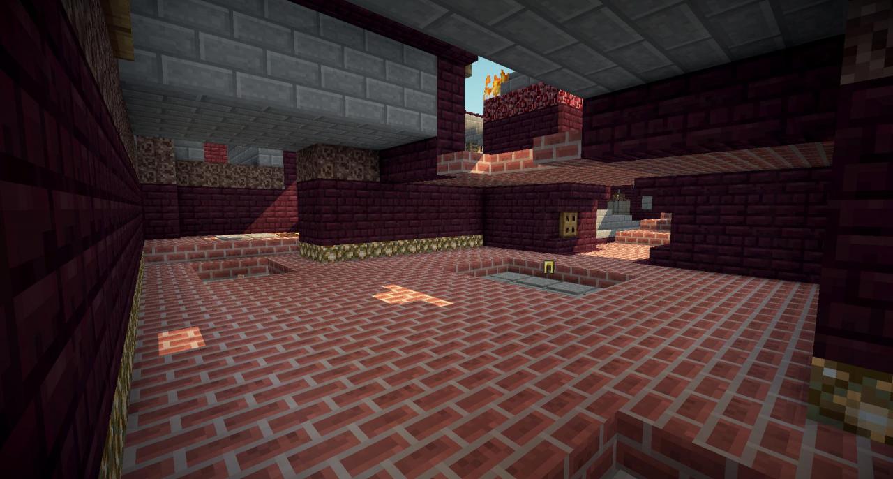 Quake 3 Arena - Hell's Gate Minecraft Map