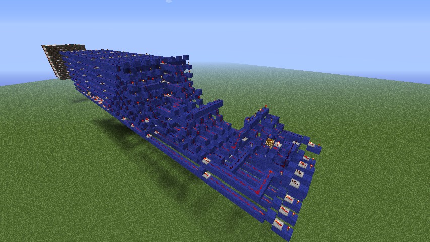 !2304 (48x48)! px REDSTONE display Minecraft Map