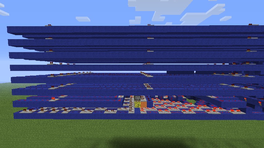 !2304 (48x48)! px REDSTONE display Minecraft Map