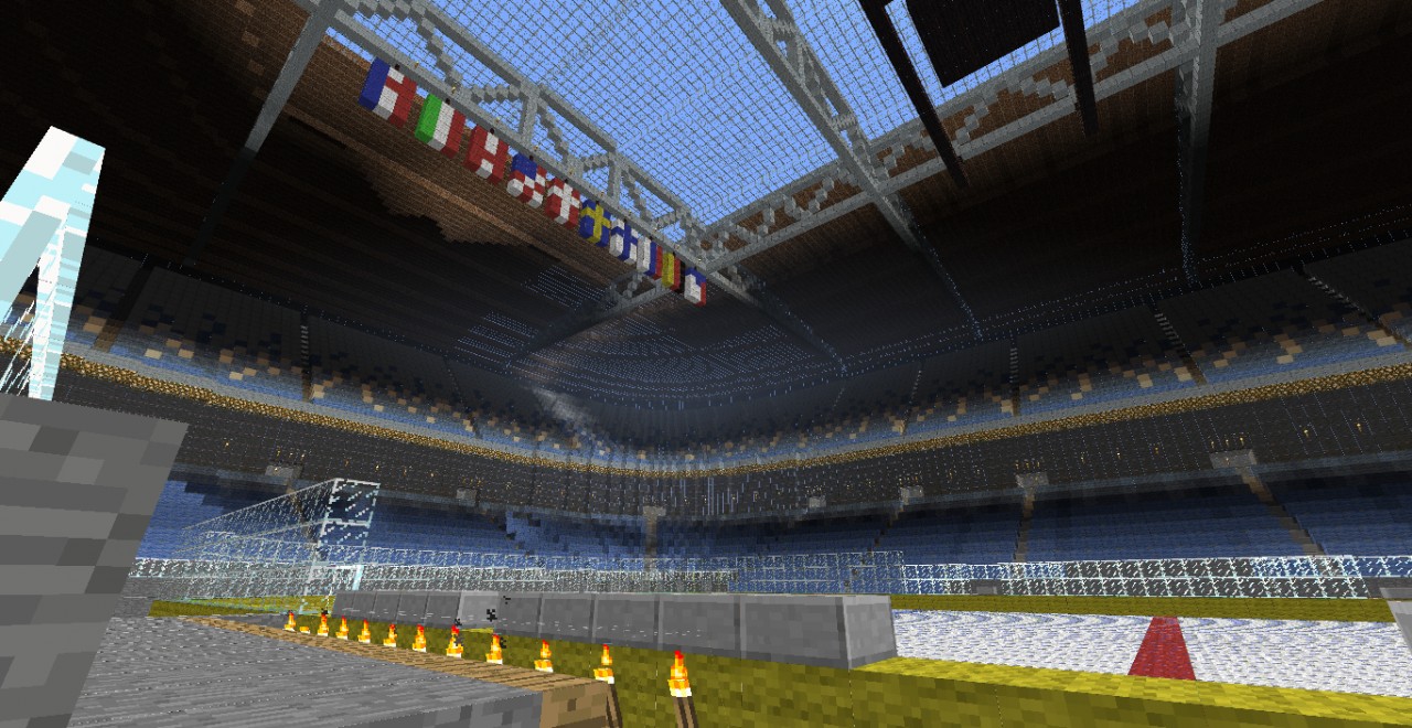 National Minecraft ice-hockey stadium Minecraft Map