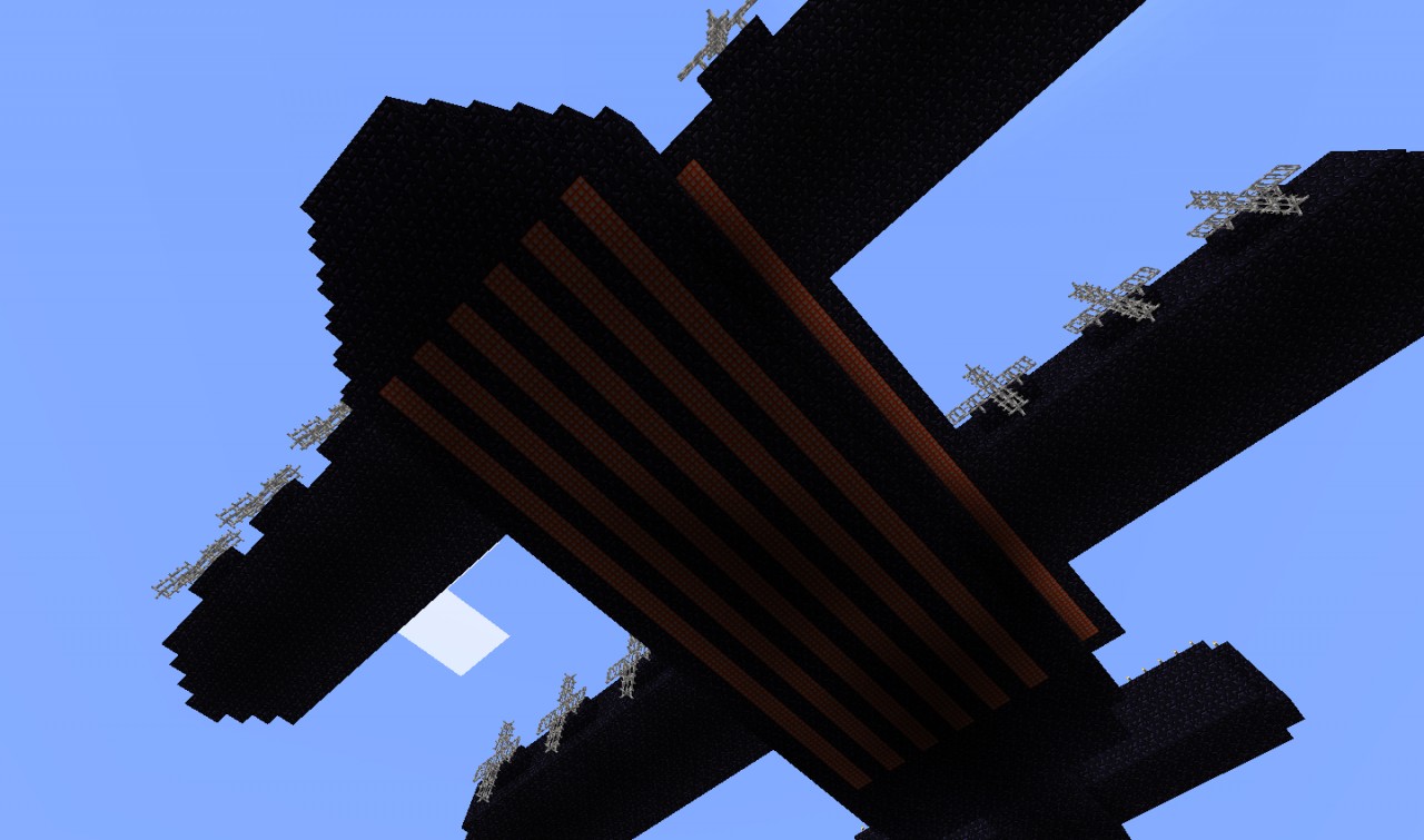 Giant Bomber Airplane Minecraft Map